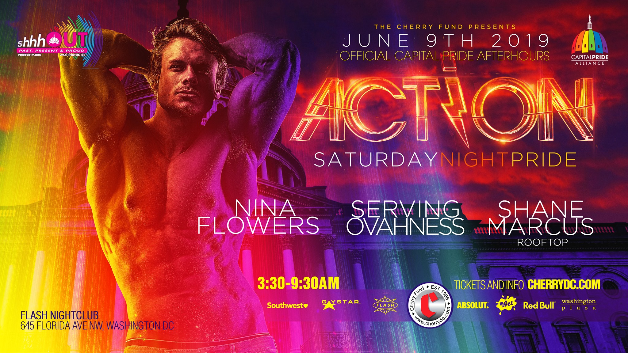 Action Afterhours Saturday Night Pride Capital Pride Alliance